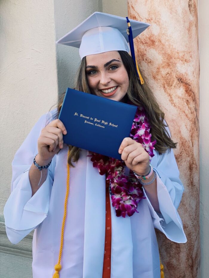 Abby Chamberlain ‘19 selects Chico State University - St. Vincent de ...